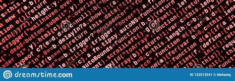 Writing Programming Code On Laptop Digital Binary Data On Computer Screen Stock Image Image