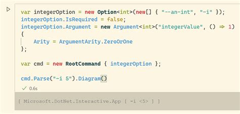 Cant Combine Arguments With Array Option · Issue 1162 · Dotnet