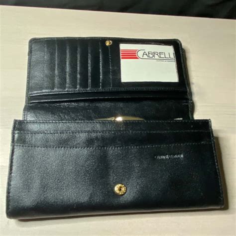 Cabrelli Black Leather Wallet S