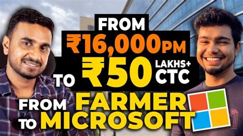 Srijan Samaddar On Linkedin From 16k Pm To 50lakhs Ctc 🔥 Farmer To