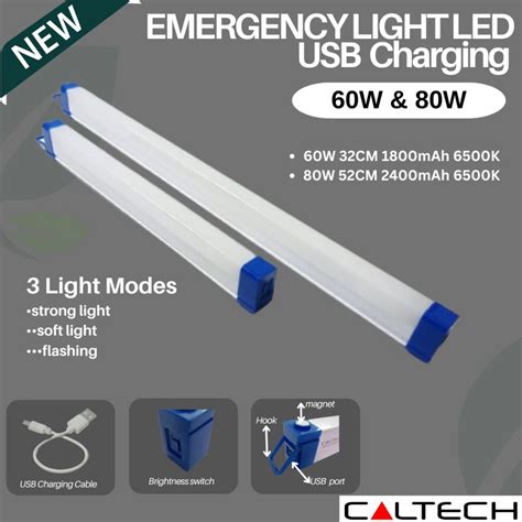 Emergency Light LED Caltech USB Charging Caltech Electric