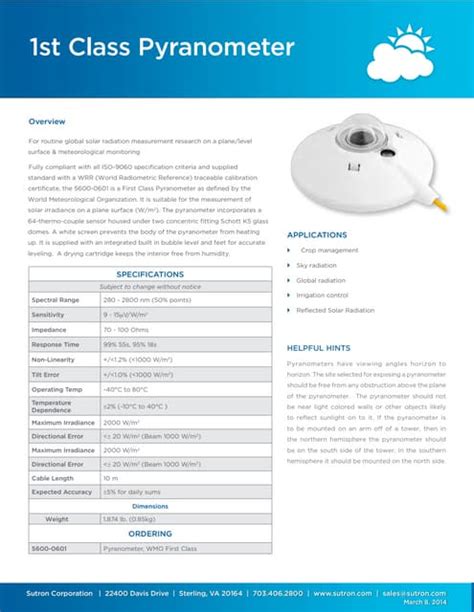 Solar Radiation Measurement Pdf