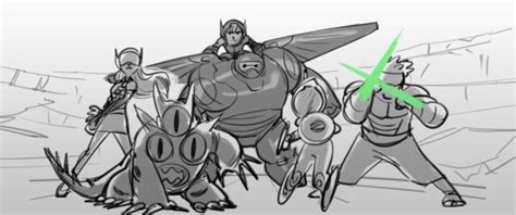Big Hero Storyboard Concept Art Big Hero Photo Fanpop