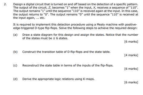 Solved Design A Digital Circuit That Is Turned On And Off Chegg