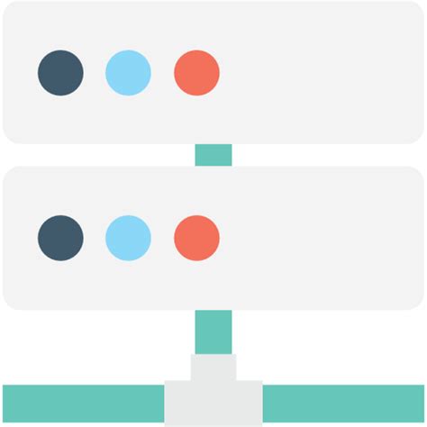 Server Flat Color Flat Icon