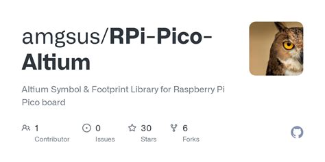 Github Amgsus Rpi Pico Altium Altium Symbol And Footprint Library For