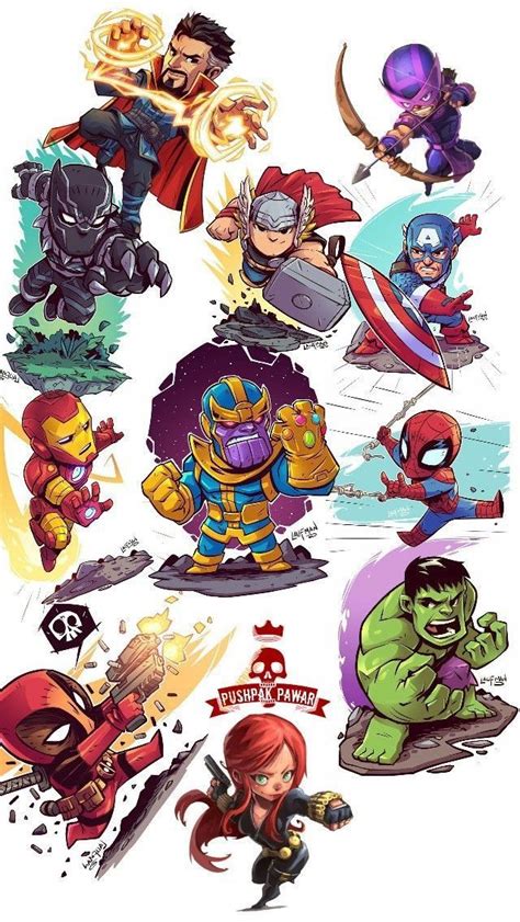 Chibi Marvel Heroes