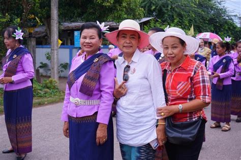 วันที่ 21 กรกฎาคม 2567 ณ ศรีลาวรรณ วัดบ้านจั่น เทศบาลตำบลบ้านจั่น ดำเนิน โครงการประเพณีวัน