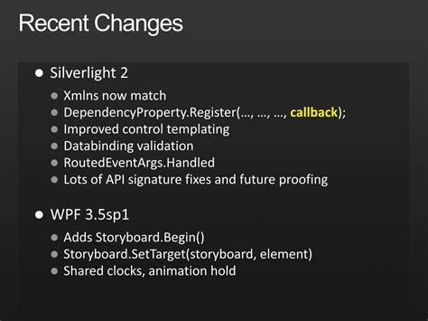 Ppt Silverlight And Wpf Sharing Skills And Code Powerpoint