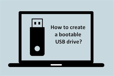 How Do You Make A Bootable USB Drive Easy Tutorial MiniTool