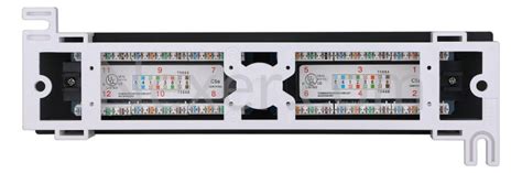 Cat5e Patch Panel 1U 12 Port Vertical Nexer Com