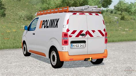 Peugeot Expert Polimix〡visual extras for Farming Simulator