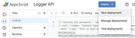 Build A Logger Api Using Google Sheets Google Apps Script