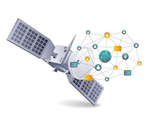 Satellite Communication Technology 47546719 Vector Art At Vecteezy