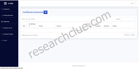 design and implementation an automated certificate generator and online