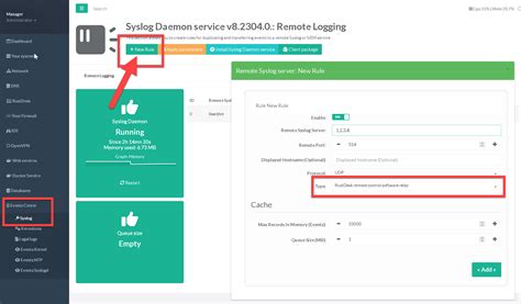 Send Rustdesk Events To A Remote Syslogsiem Artica Wiki