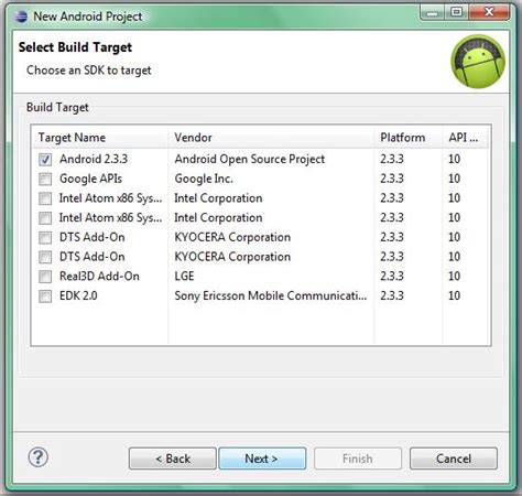 Adt Plug In For Eclipse Cannot Create Android Test Project Stack