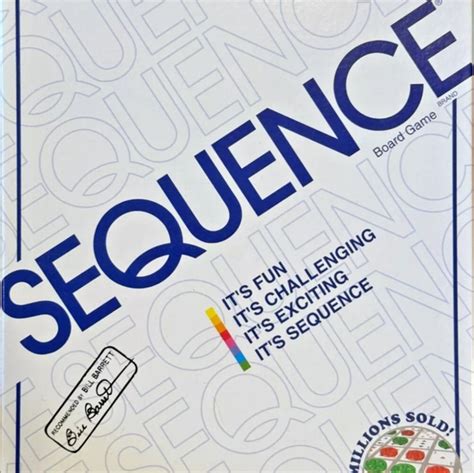 Jax Games Sequence Board Game By Jax Newsealed With Folding Board Cards And Chips Poshmark
