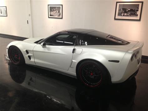 Matte Pearl White Paint Job