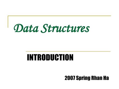 Ppt Data Structures Powerpoint Presentation Free Download Id7091821