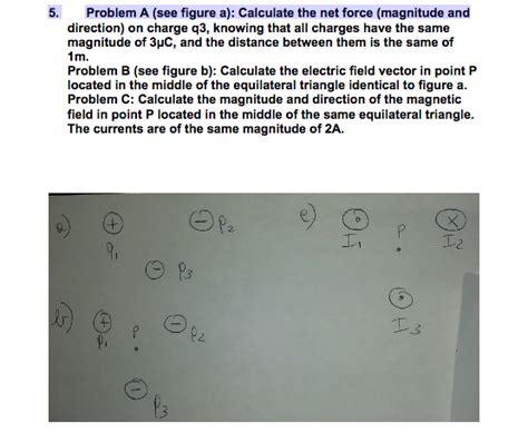 Solved Problem A See Figure A Calculate The Net Force Chegg Com