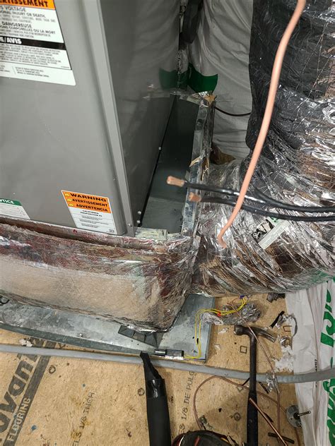 Will This Plenum Be Okay With This New Air Handler The Supply Plenum