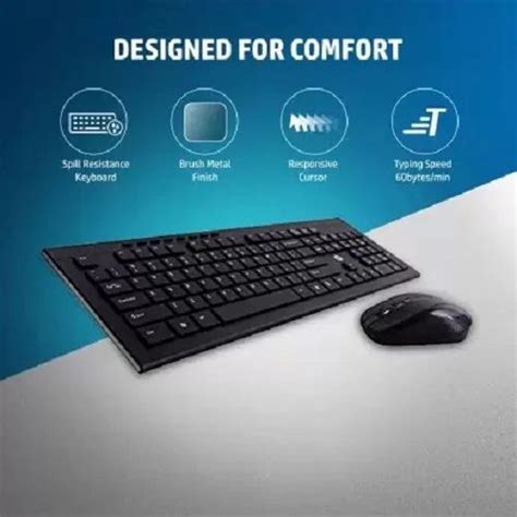 Hp 440 891 Wireless Keyboard Mouse Combo At Rs 1050 Piece Keyboard Mouse Combo In Gurugram