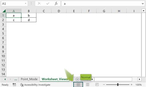 status bar in excel modes views functions how to customize