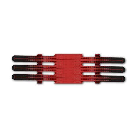 Vortex Gradient Black On Red