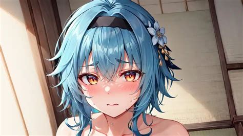 Eula Of Genshin Impact Is Realistically Illustrated By An Ai