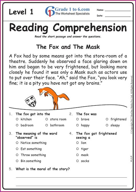 Science Grade 5 Worksheets Pdf