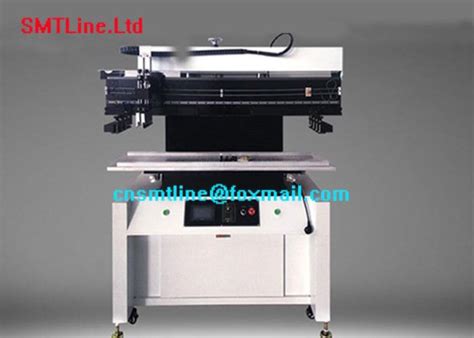Semi Auto Pcb Printing Solder Paste Screen Printer Pcb Size 300 400mm