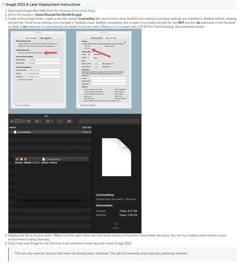 Snagit 2025 License Key Deployment Issue Community