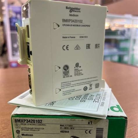 Jual Schneider Modicon M340 Bmxp3420102 Processor Module Made In
