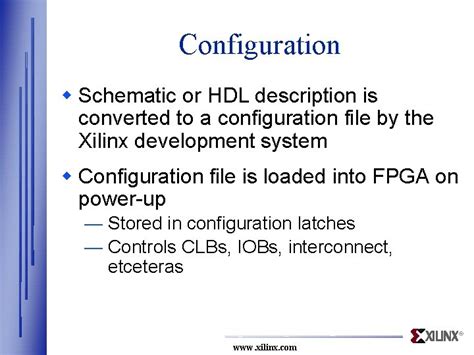 Xilinx FPGA Architecture Overview VirtexSpartanII Toplevel Architecture W