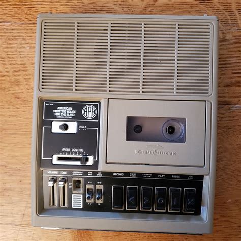 Variable Speed Cassette Recorder Ge General Electric Reverb Uk