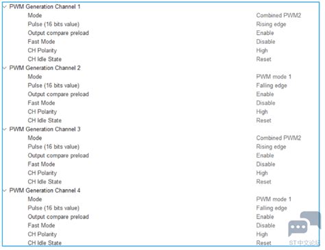 经验分享 如何使用高级定时器产生双沿可控 Pwm Stm32团队 St意法半导体中文论坛 经验分享 如何使用高级定时器产生双沿可控 Pwm Stm32团队 St意法半导体中文论坛