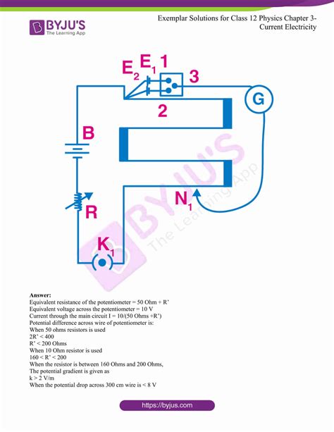 NCERT Exemplar Class 12 Physics Solutions Chapter 3 Current Electricity PDF Is Available Here