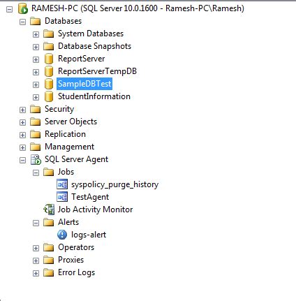 SQL Server DB Backup Using Stored Procedure In WinForm Application