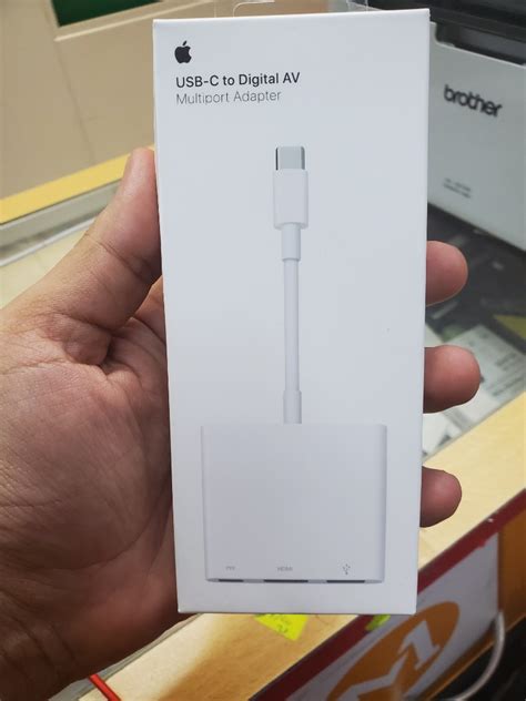 Apple USB C Digital AV Multiport Adapter HUB A Type C Male To HDMI USB USB C Computers