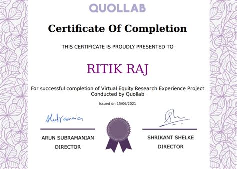 Ritik Raj On Linkedin Quollab Learning Project Finance