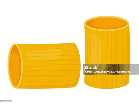 파스타 리가토니 흰색 배경에 고립 된 이탈리아 파스타 만화 일러스트 레이션 0명에 대한 스톡 벡터 아트 및 기타 이미지 0명 개체 그룹 건강한 생활방식 Istock