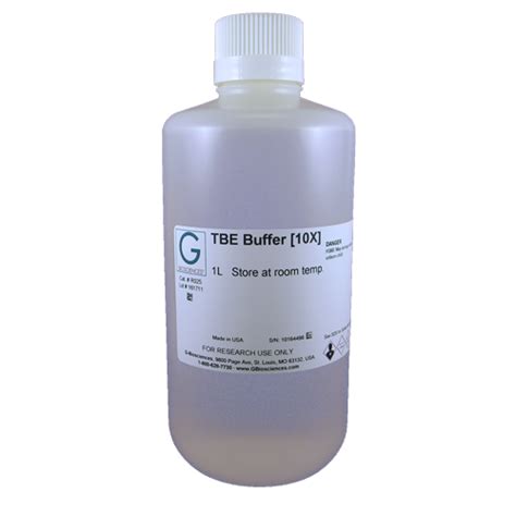 Tbe Running Buffer [10x] And 1x Tbe Running Buffer Dry Packs