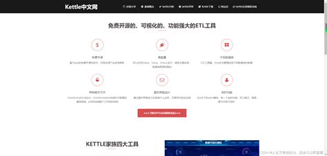 开源的etl工具kettel介绍 Csdn博客