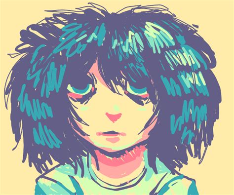 L From Death Note Drawception