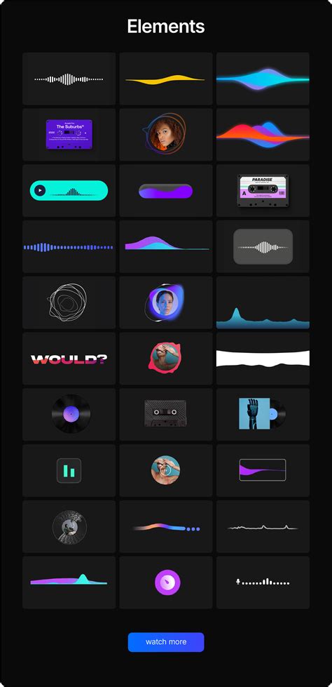 Audio Visual Kit V After Effects Video Templates On Behance