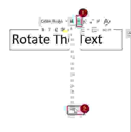 Rotate Text In MS Word Simple Methods