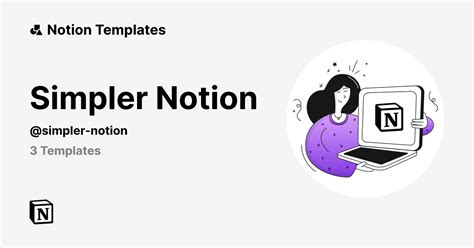 simpler notion template creator notion marketplace