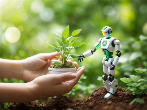 Premium Ai Image Robotics For Sdgs Advancing Sustainable Development Goals