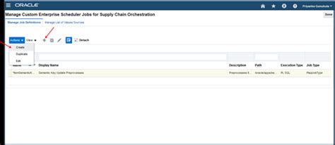 Oracle Mania Creation Of Custom Schedule Process In Fusion Application